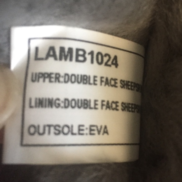 L.A.M.B. | Shoes | New Lamb Sheepskin Fur Thong Slippers In Grey | Poshmark